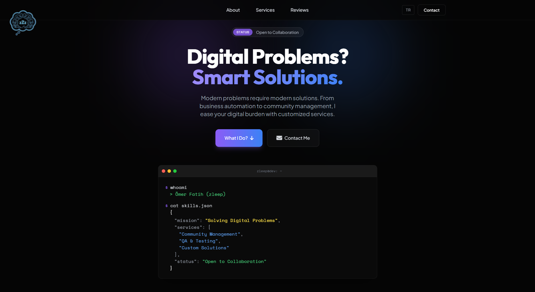 zleep.dev | Technical Community Manager & QA Automation